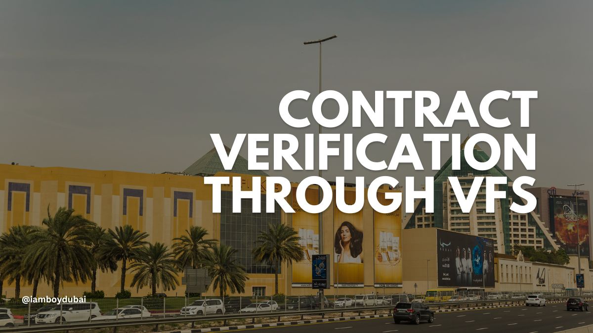 UAE-based Filipino workers can verify contracts through VFS Global